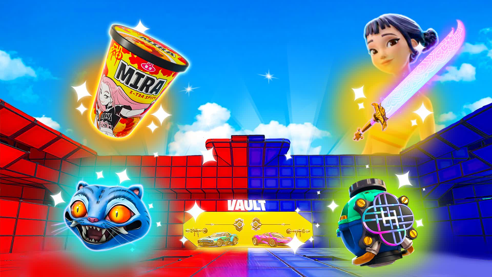 THE HUNT3R👹 RED VS BLUE 🔴🔵 5655-5721-8965 by 1kusd - Fortnite Creative Map Code - Fortnite.GG