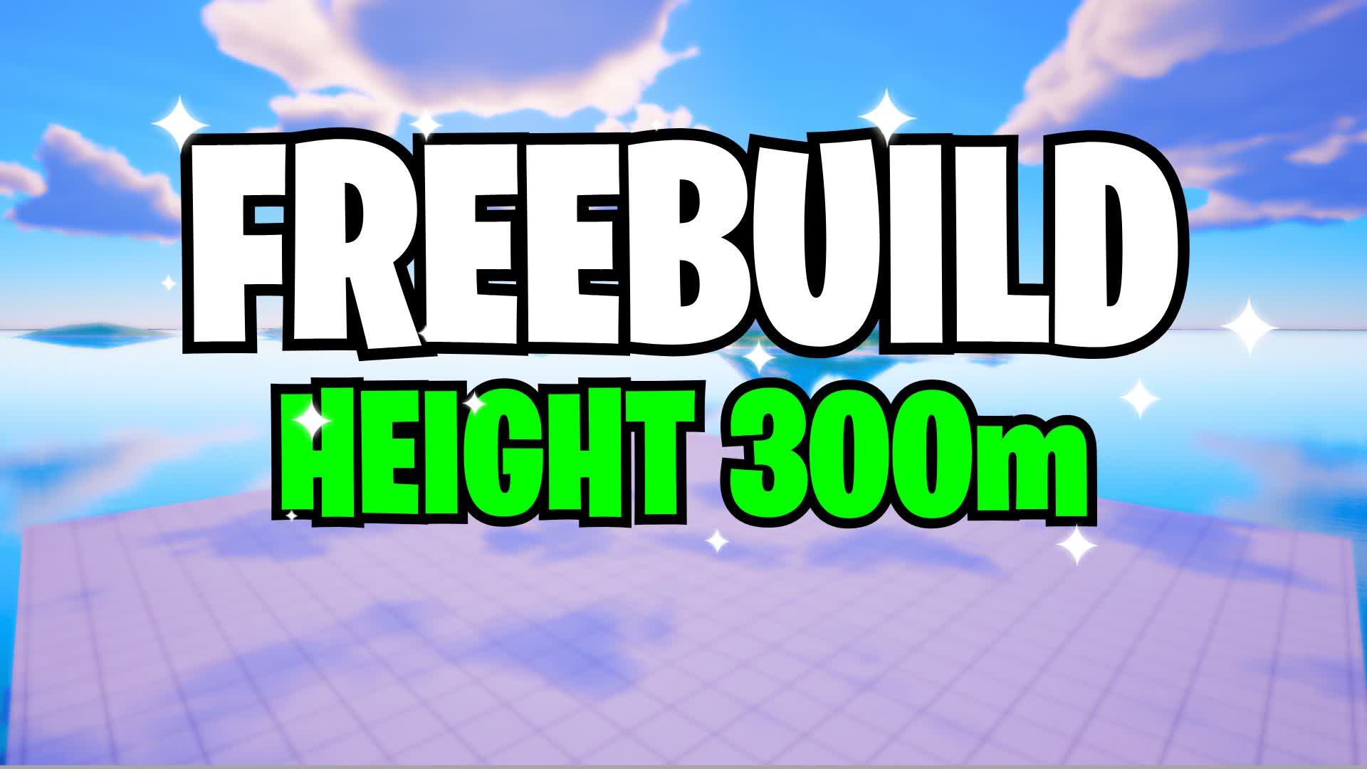 FREEBUILD 300m 7774-4047-5312 by brolyfnc - Fortnite Creative Map Code ...