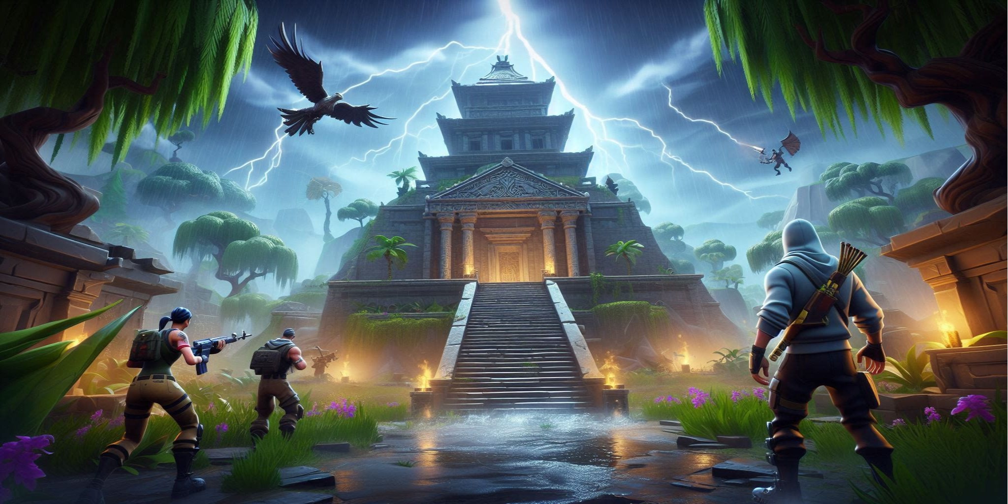 Temple Heist Gun Game 1019-4396-3479 by readyletsgo - Fortnite Creative ...