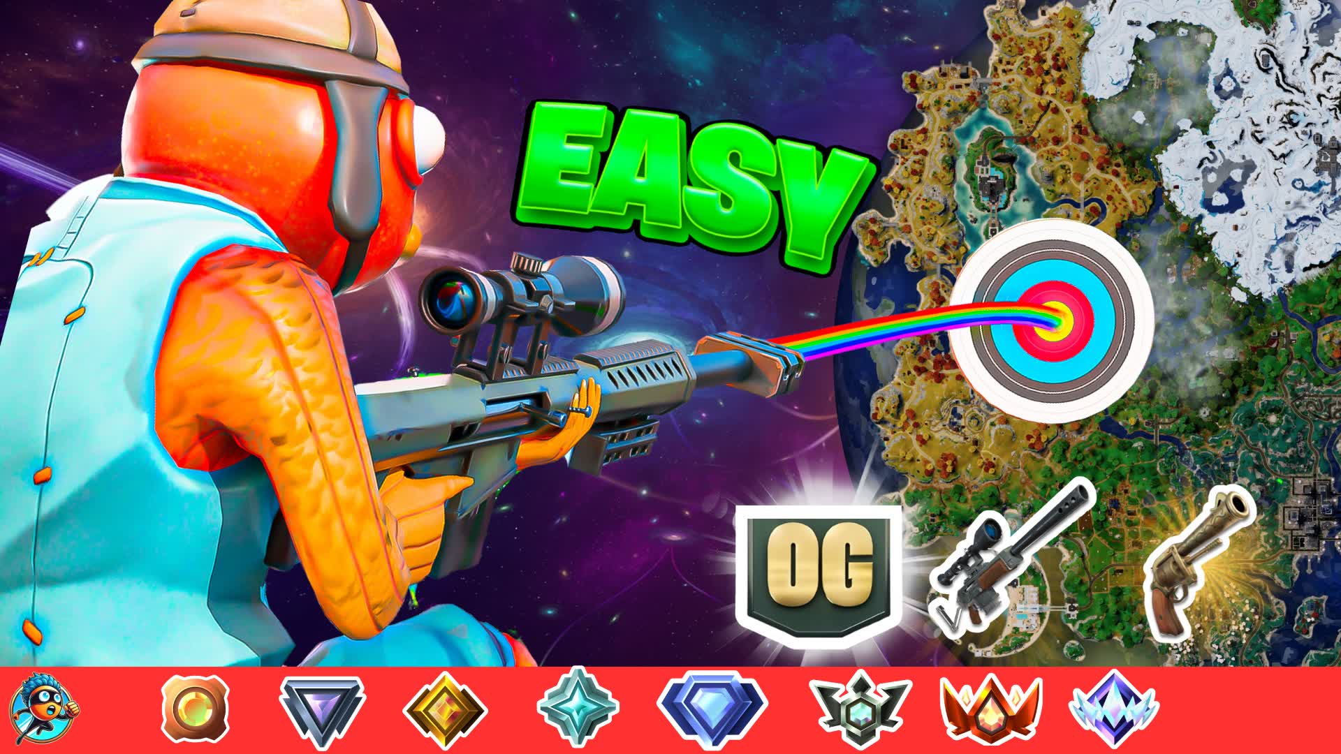 AMAZING PARKOUR TRICK SHOT 50+🎯 1333-4211-3001 par walkcrew - Fortnite