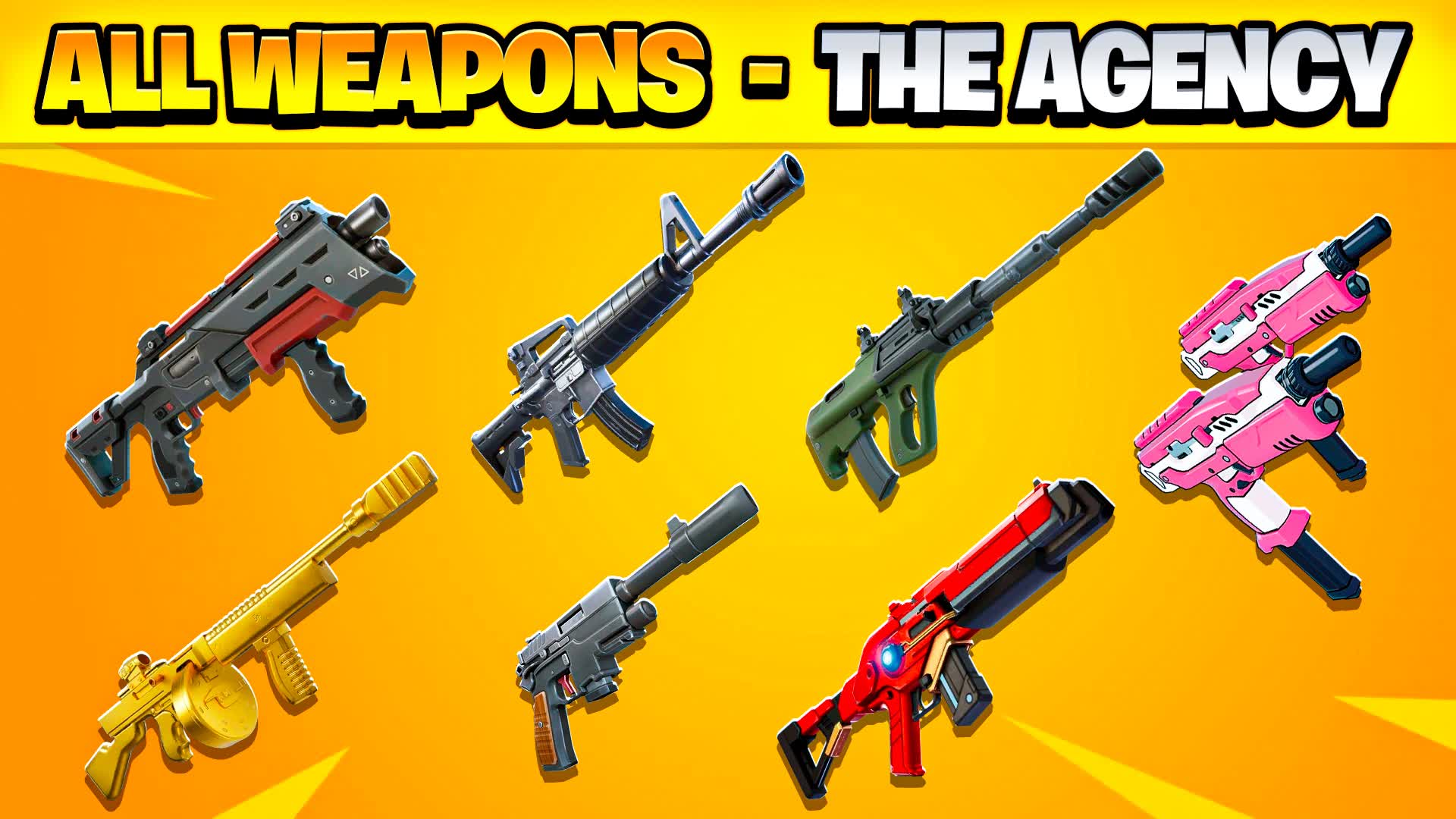 ALL WEAPONS - THE AGENCY 💥 6179-3856-0504 by darix - フォートナイト