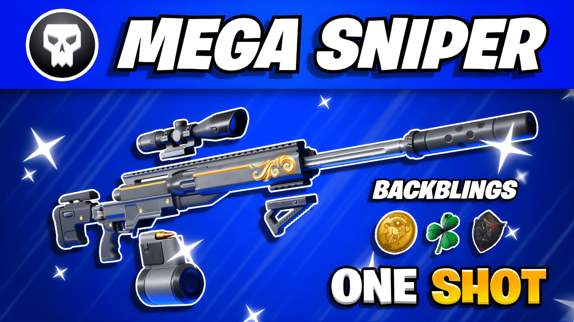 MEGA SNIPER 🎯ONE SHOT 1754-4299-8491 by geeno - Fortnite Creative Map Code - Fortnite.GG