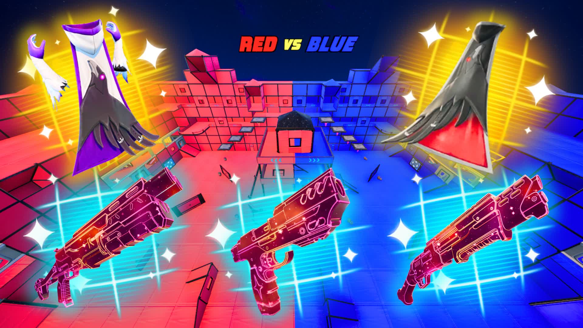 *UNSTABLE* RED VS BLUE🔴🔵 8535-9503-1068 by cocos_fps - Fortnite ...