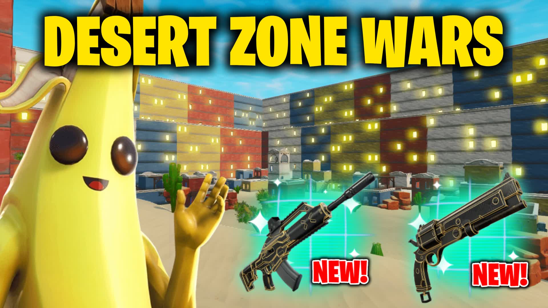 Desert Zone Wars🌵 4717-0037-0882 by toti - Fortnite Creative Map Code ...