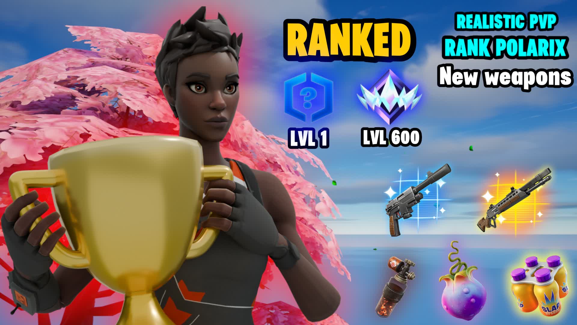 Realistic PvP Rank Polarix 5163-6315-2095 by polarix - Fortnite