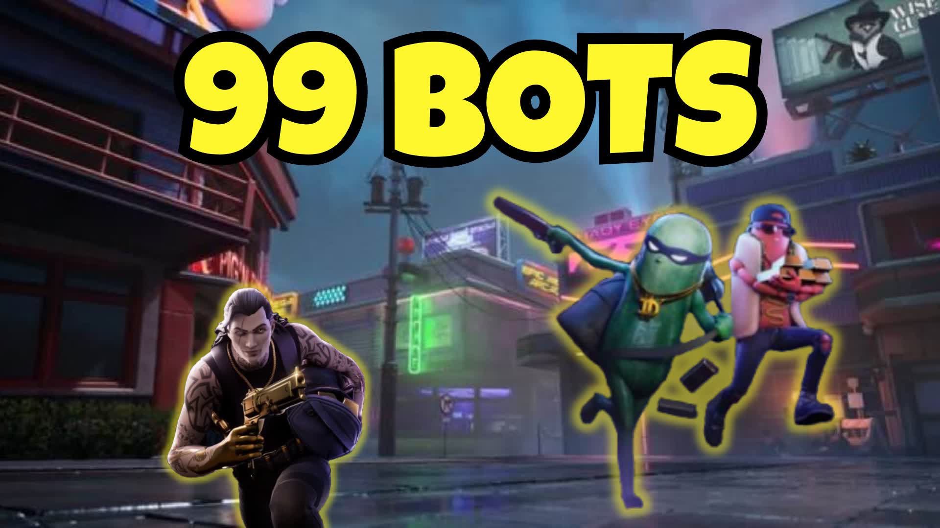 99 Crime Bots 🚓 6474-1057-9952 by gomeinator - Fortnite Creative Map ...