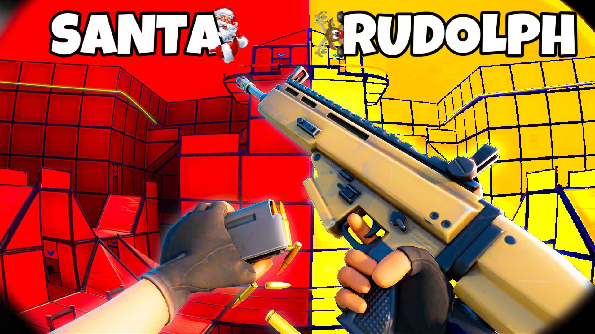 🎅 SANTA VS RUDOLPH 🦌 FIRST PERSON 🔫 8128-3383-6195 by notandryy ...