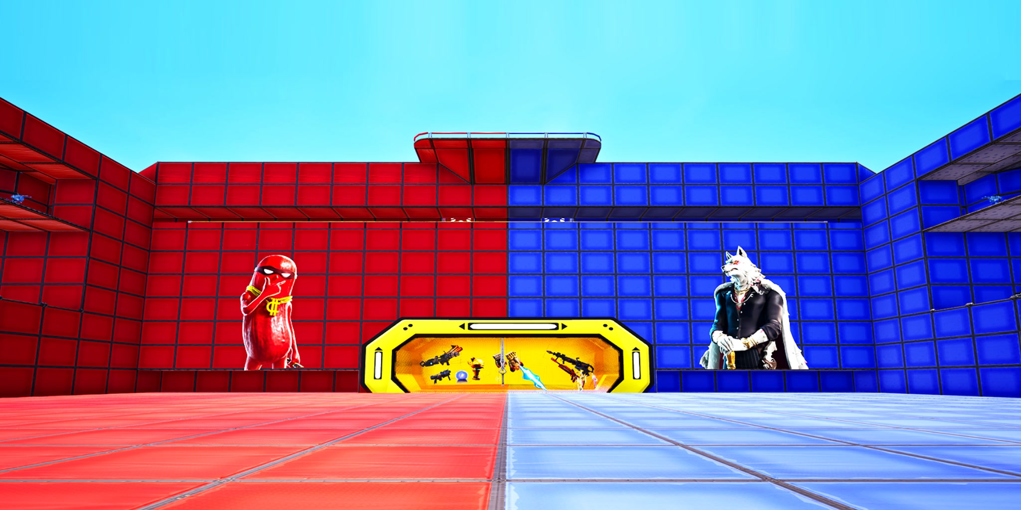 TMNT RED VS BLUE🔴🔵 9977-0380-5439 by 4fa - Fortnite Creative Map Code ...