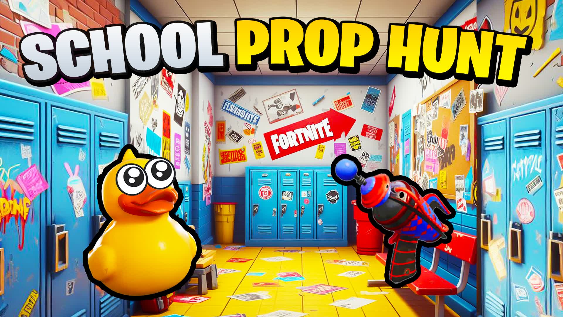 SCHOOL 💼 PROP HUNT 5651-6148-2033 by mrshis - Fortnite Creative Map Code - Fortnite.GG