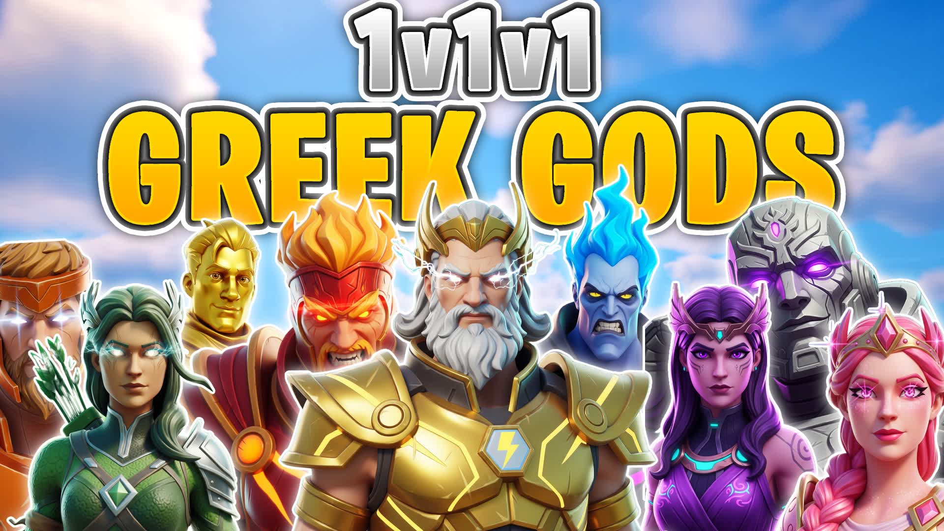 1v1v1 GREEK GODS POWERUPS FREE FOR ALL 5394-8565-1051 by techplays1 ...