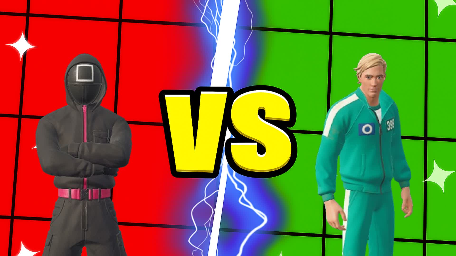 SquidGame Red vs Green 🔴 🟢discovery 6845-4139-9032 by teww - Fortnite