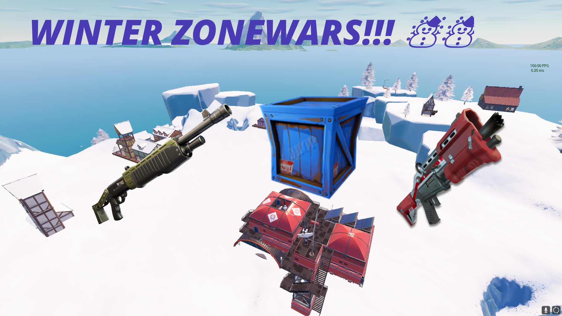 WINTER ZONEWARS!!! (Placement Points) 6267-7749-8518 by sheep77 - Fortnite