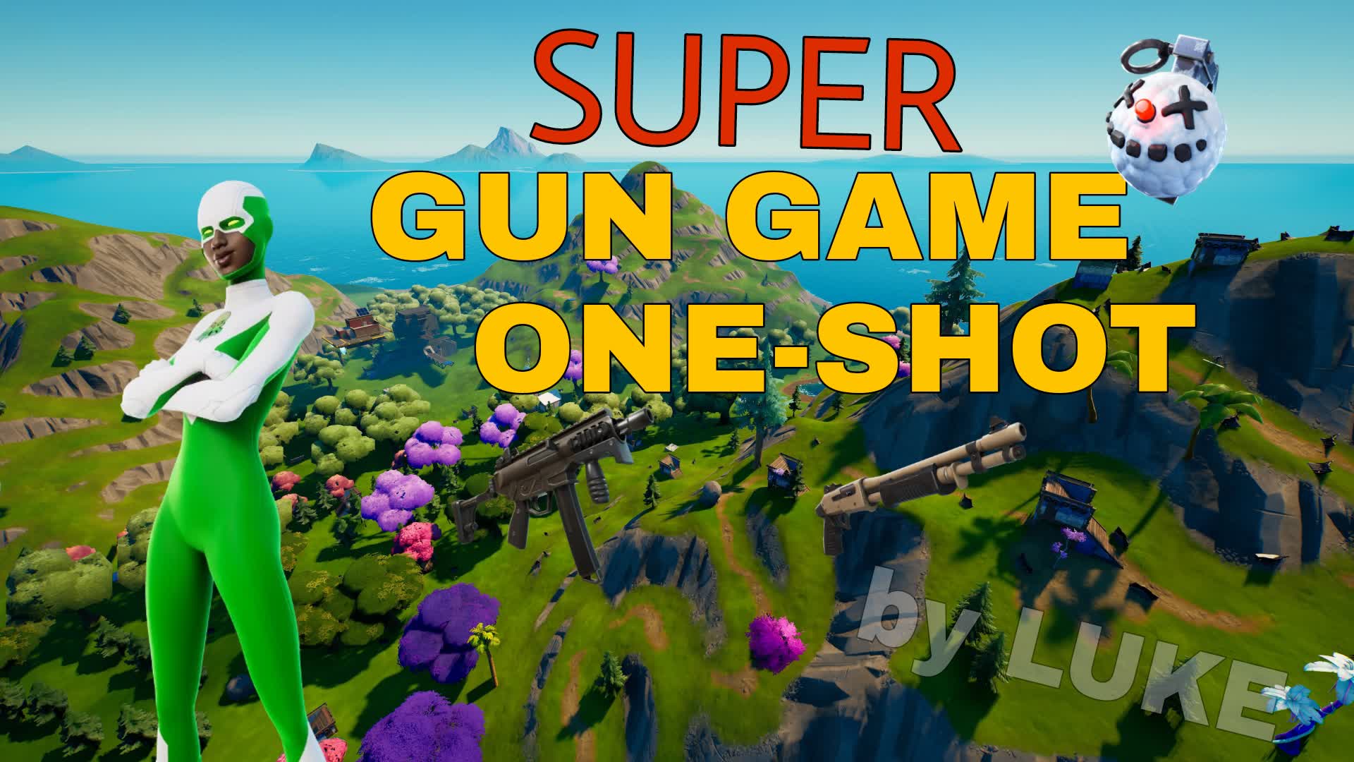 🔫Super gun game ONE SHOT🔫by MDG 5145-0584-2254 by mestre19101 - Fortnite.GG