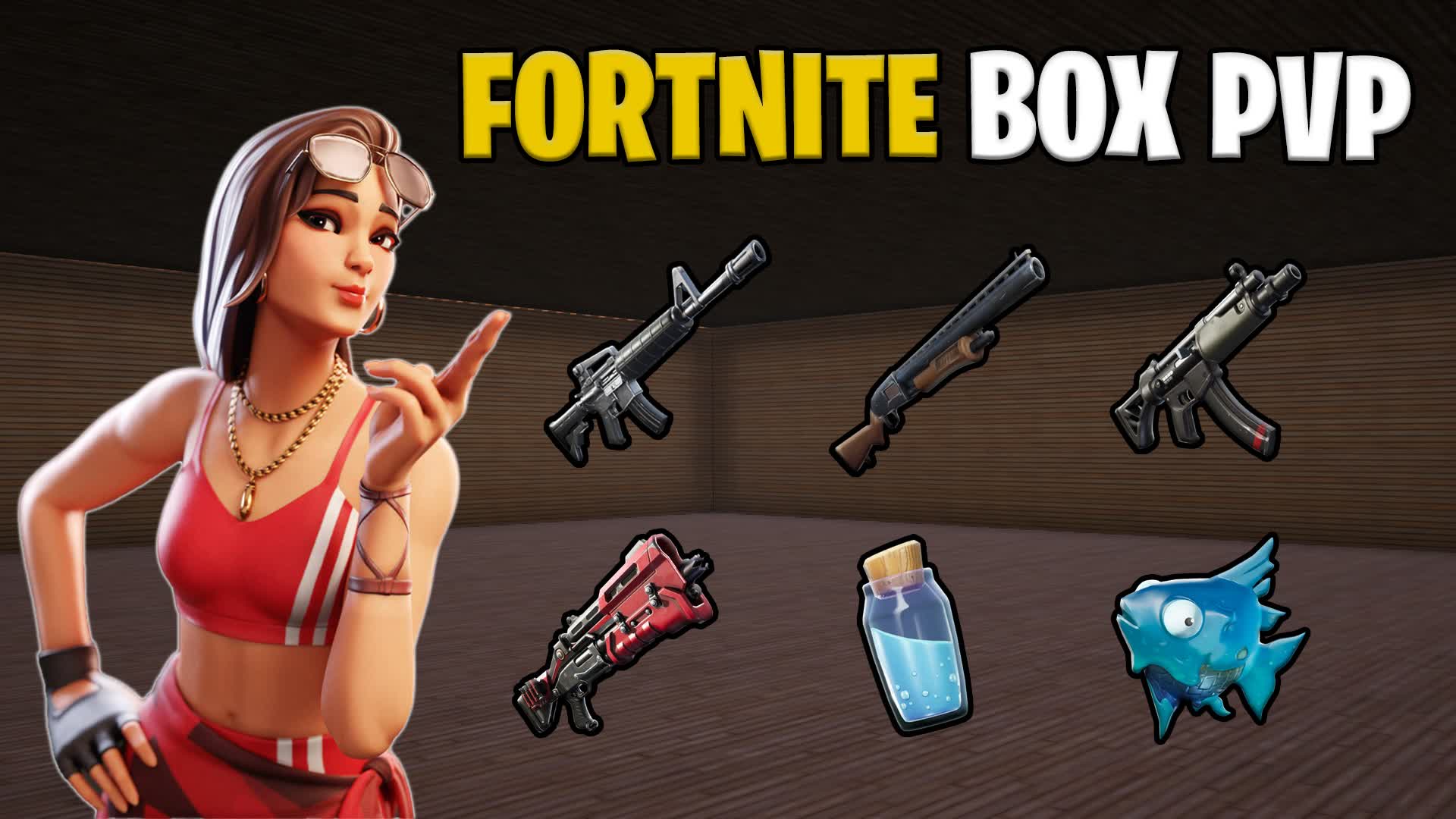 FORTNITE BOX PVP 📦 2204-3687-5714 by vipershan - Fortnite Creative Map Code - Fortnite.GG