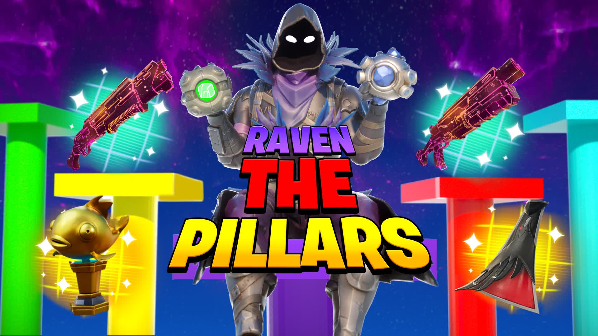 THE PILLARS RAVEN [CF] 🏛️ 1275-4962-3251 by alogras - Fortnite Creative ...