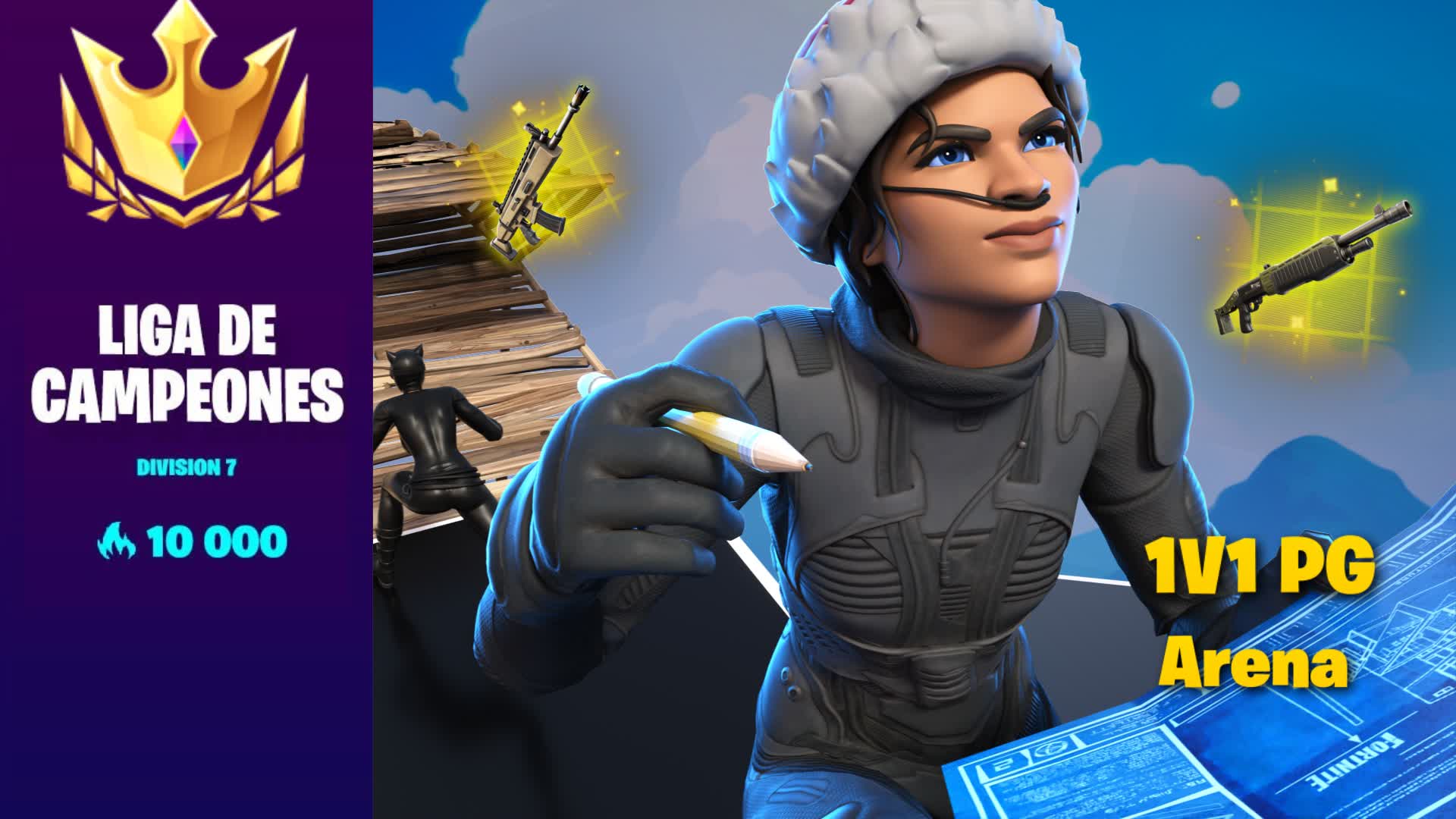 1v1 Build Fights! Points Arena 2931-8038-2031 by hhizy - Fortnite