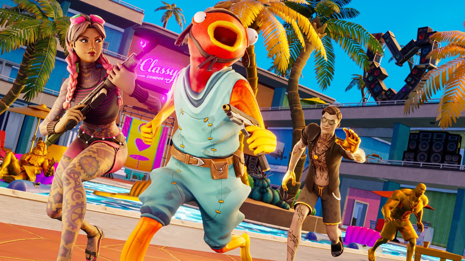 ☀POOL BATTLE 8027-0393-8491 by vpr - Fortnite Creative Map Code ...