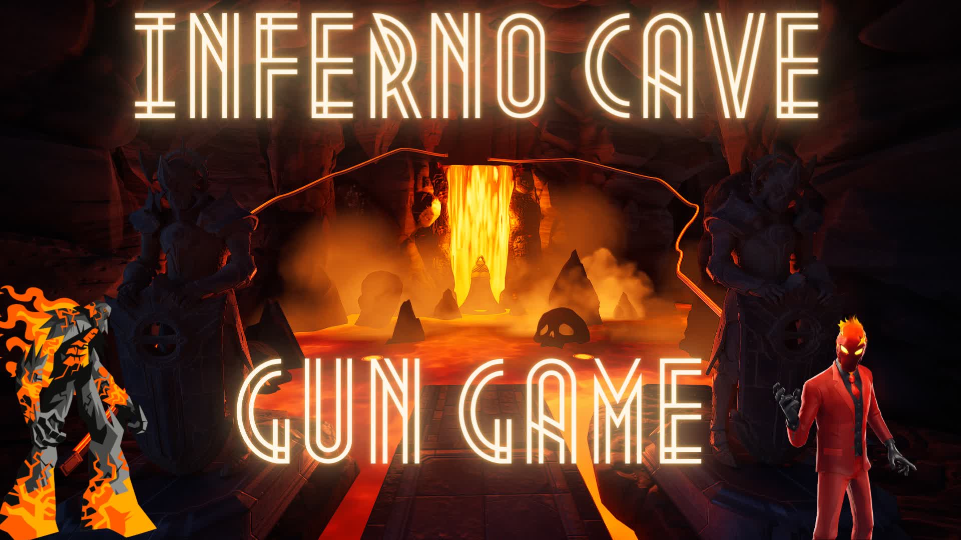 Inferno Cave Gun Game 5492-1012-3507 by imdiamond - Fortnite Creative ...