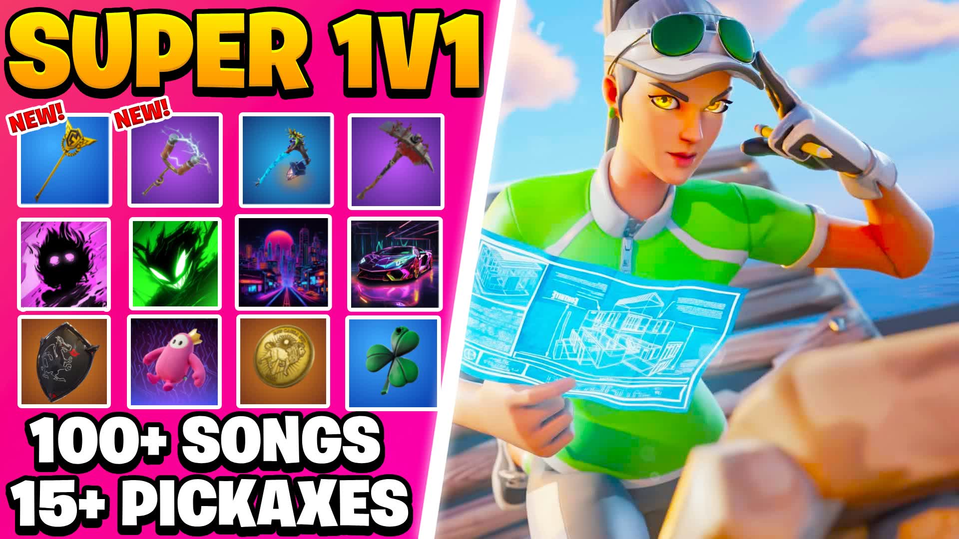 ⭐️ SUPER MUSIC 1V1 🎵 [100 + SONGS] 3465-0494-4248 by joberrymaps ...