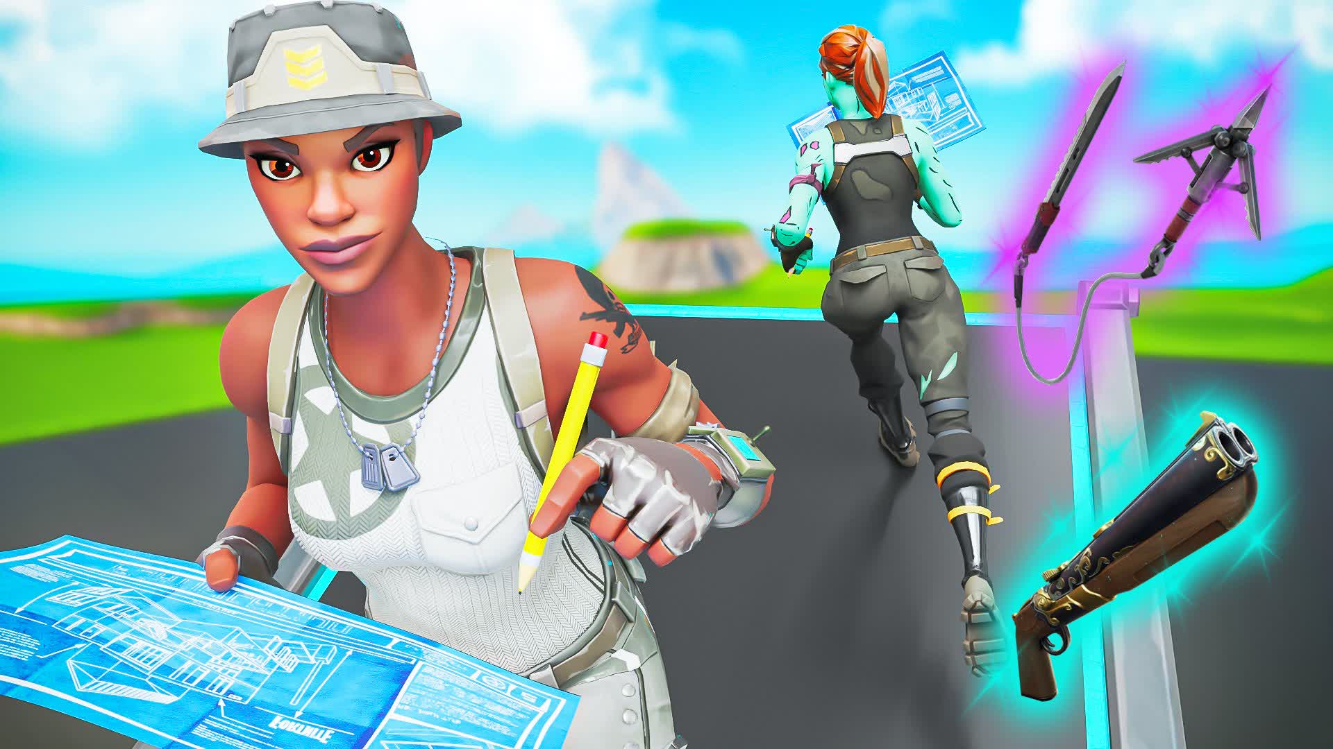 1V1 BUILD FIGHT عاركنى بالبناء 戦い 🛠 0123-0662-1036 by tnl - Fortnite ...