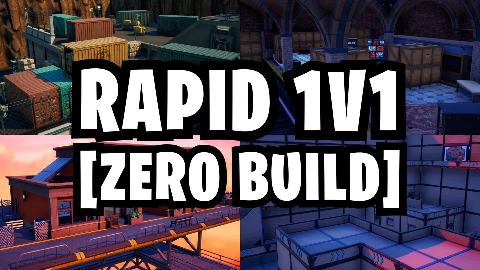 🕒 Rapid Zero Build 1v1 3630-7986-2616 by ajax - Fortnite Creative Map Code - Fortnite.GG