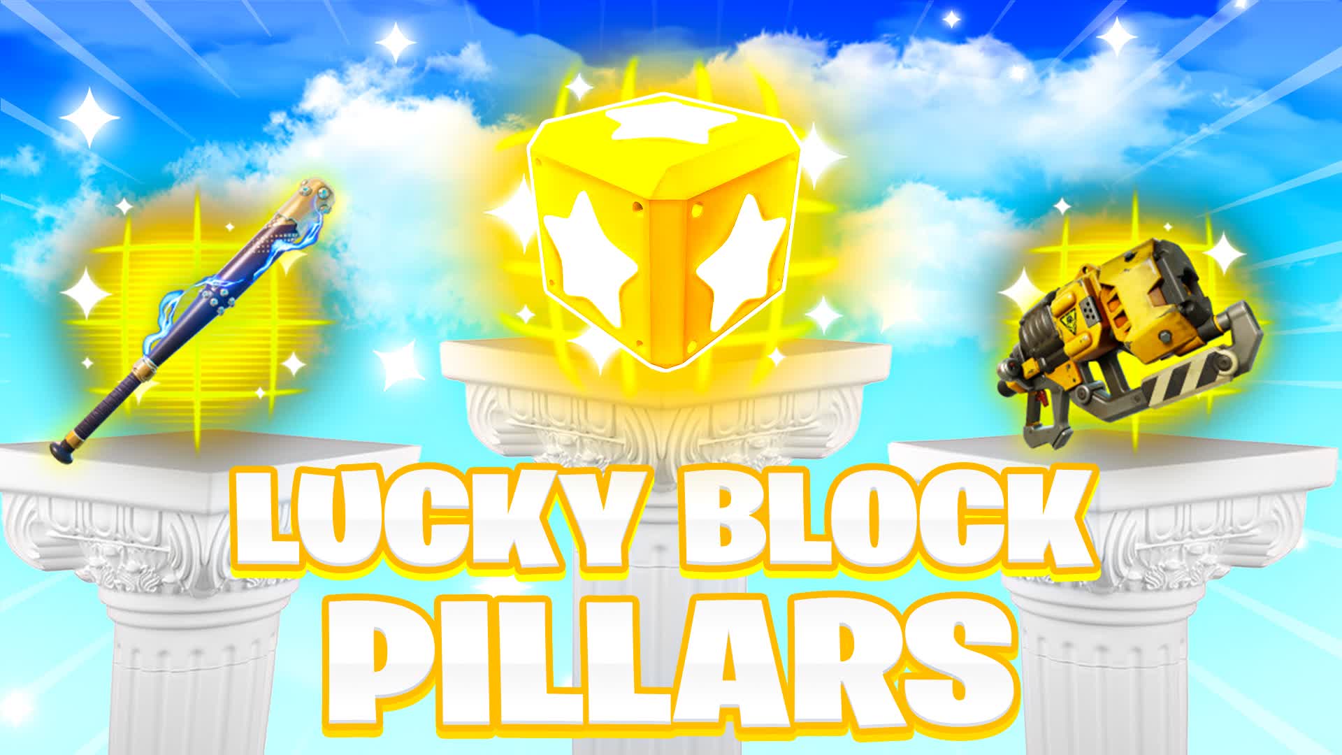 LUCKY PILLARS⭐ 8367-8577-6702 by ziproz - Fortnite Creative Map Code ...