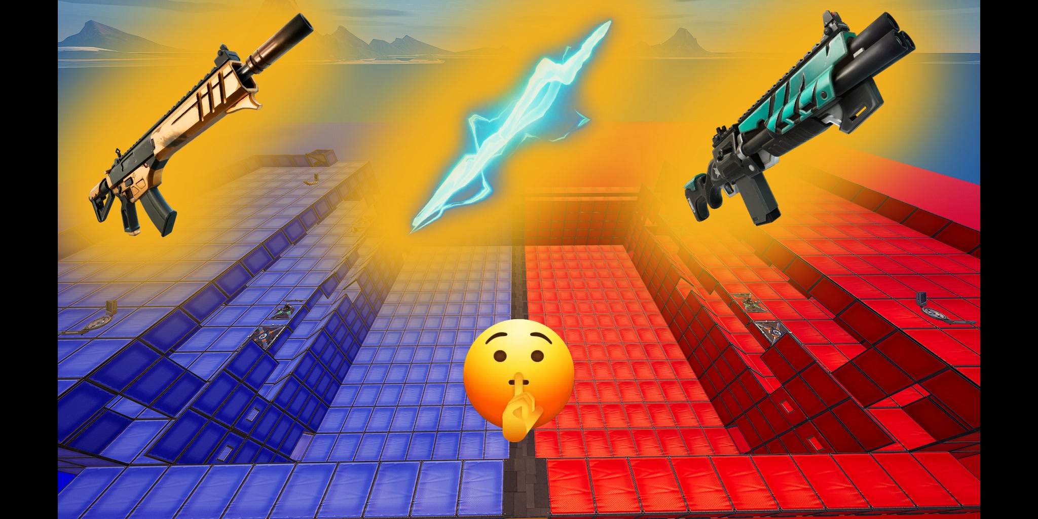 Secret 🔴Red Vs Blue🔵 3826-0467-2874 by hypnotic8 - Fortnite Creative ...