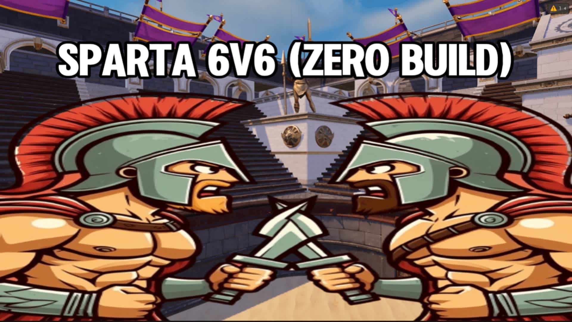 Sparta 6v6 (Zero Build) 8546-9727-4699 من ابتكار bedardbtw - Fortnite