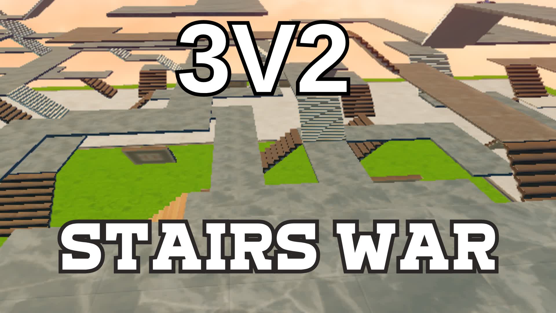 STAIRS WAR 3V2 3177-9818-3779 by ha0 - Fortnite Creative Map Code ...