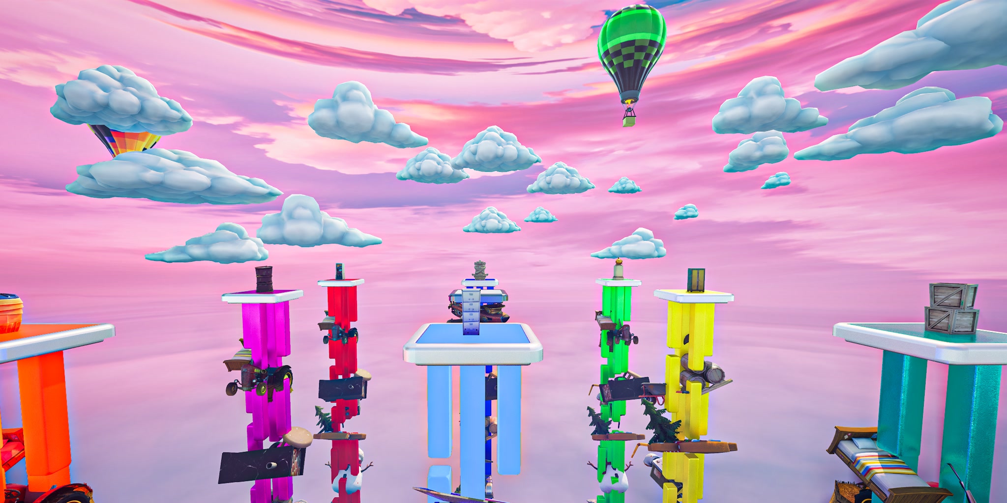 Pillars With Superpowers🦸🏻 3315-5551-0181 by mbv - Fortnite Creative Map Code - Fortnite.GG