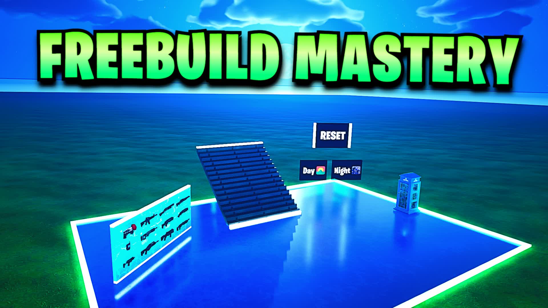 FREEBUILD MASTERY 3706-8683-7519 by jpcreates - Fortnite Creative Map ...
