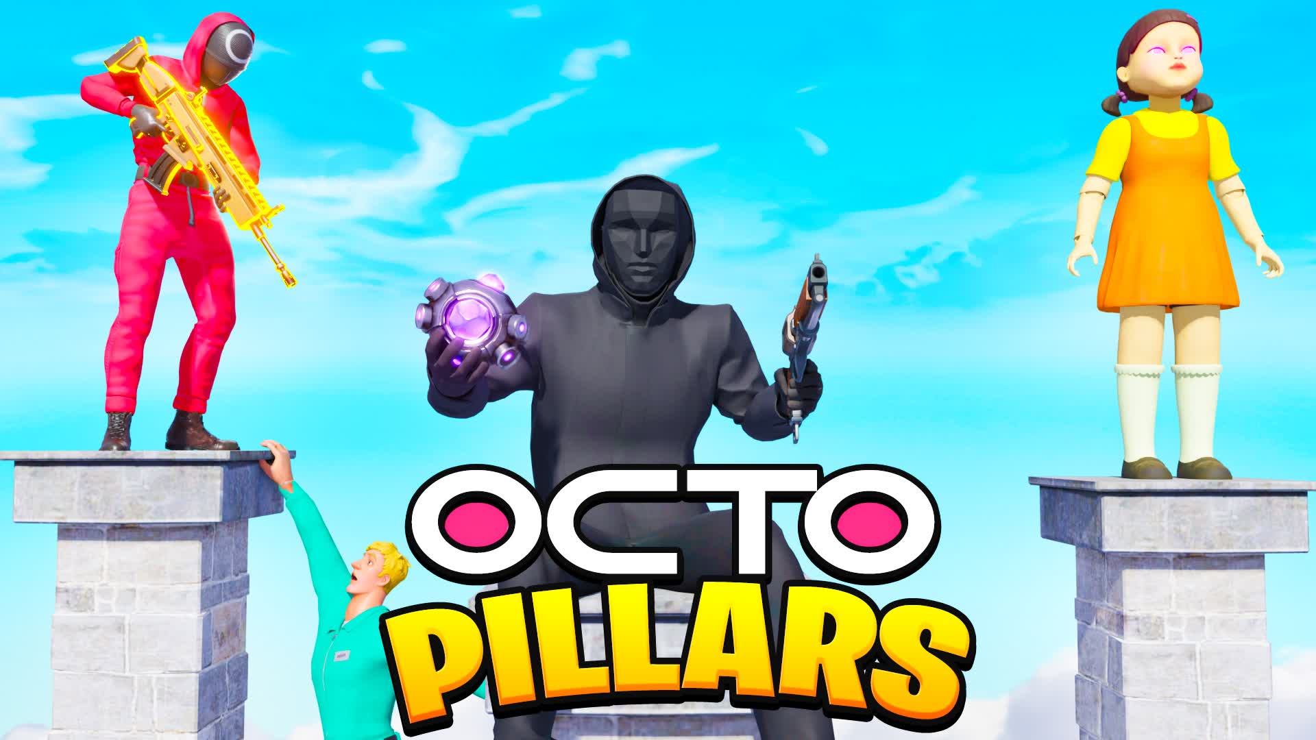 OCTO PILLARS MINIGAMES - 문어 게임 9796-2547-5229 by kidofn - Fortnite ...