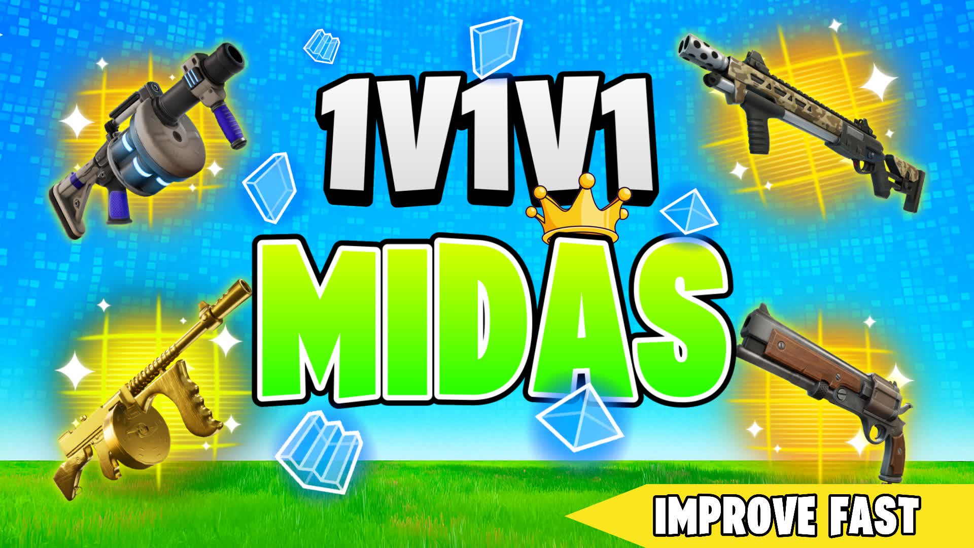 1v1v1 MIDAS Reload Free For All 2665-7388-7215 by ownandroot - Fortnite ...