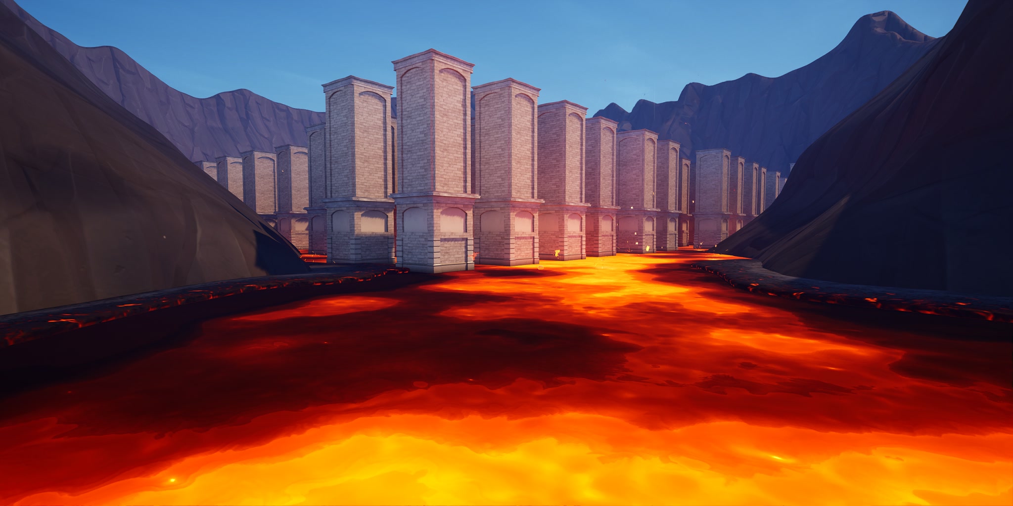Lava Towers - The Floor Is Lava Style 3915-3512-3931 by hl84 - Fortnite ...
