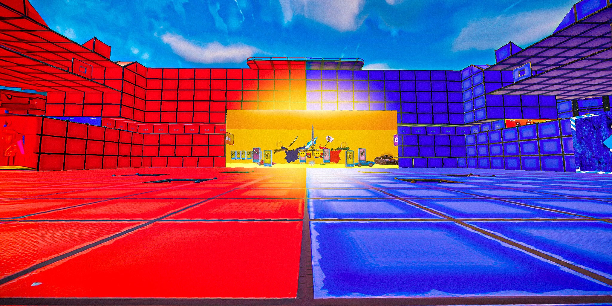 SECRET RED VS BLUE 🔴🔵 2599-0982-3757 by gana - Fortnite Creative Map ...