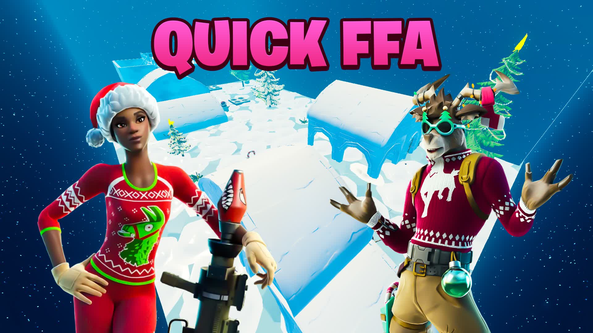 ️QUICK CHRISTMAS MAP FFA ️ 2558-4486-0571 by dani3lsad - Fortnite ...