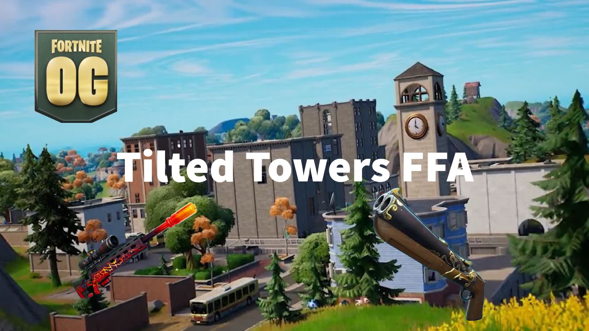 OG Tilted Towers FFA 8511-4335-3195 by demonictatertot - Fortnite Creative Map Code - Fortnite.GG
