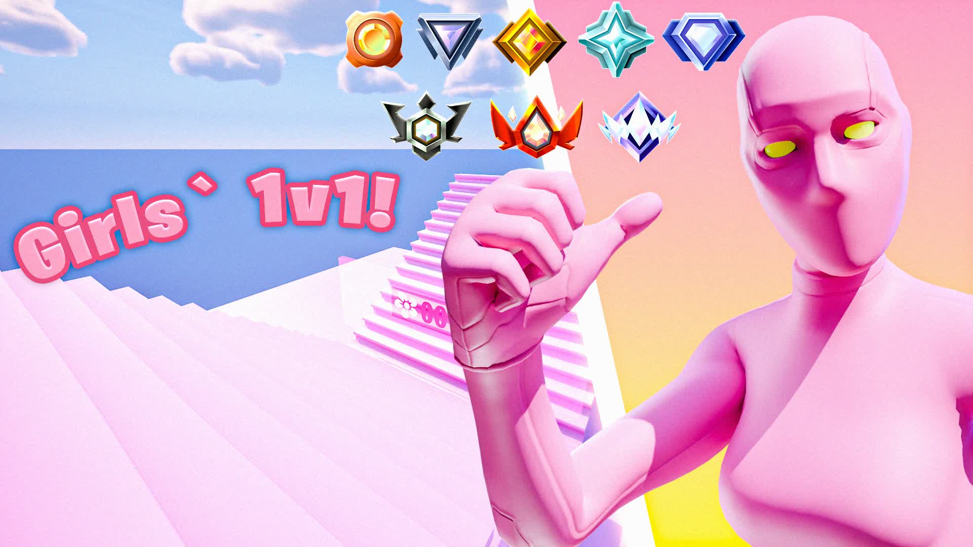 Girls` 1v1! 5643-2054-2141 by 40uah - Fortnite Creative Map Code ...