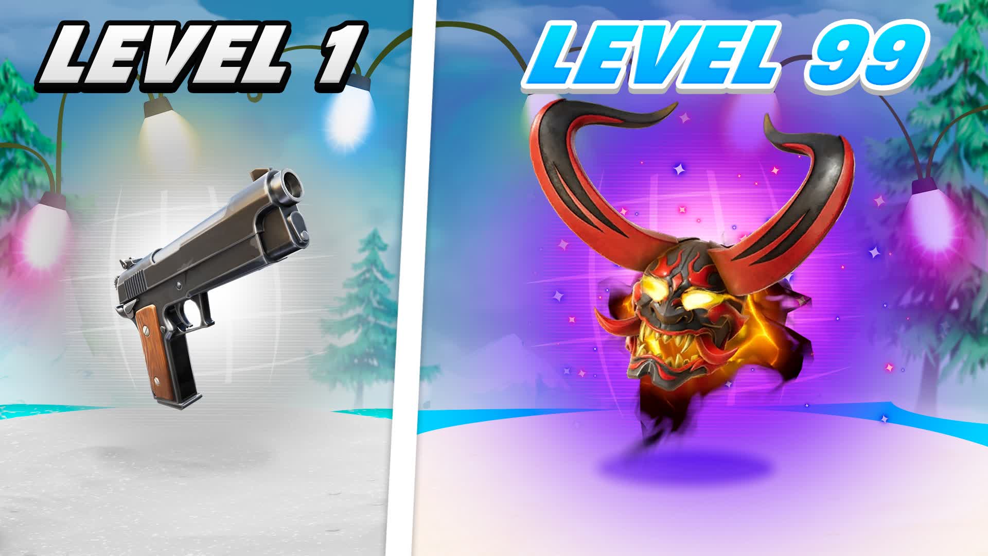 🎄 WINTER GUN GAME ️ ONE SHOT 1 HP 🎯 6464-1155-4458 by chelofn - Fortnite