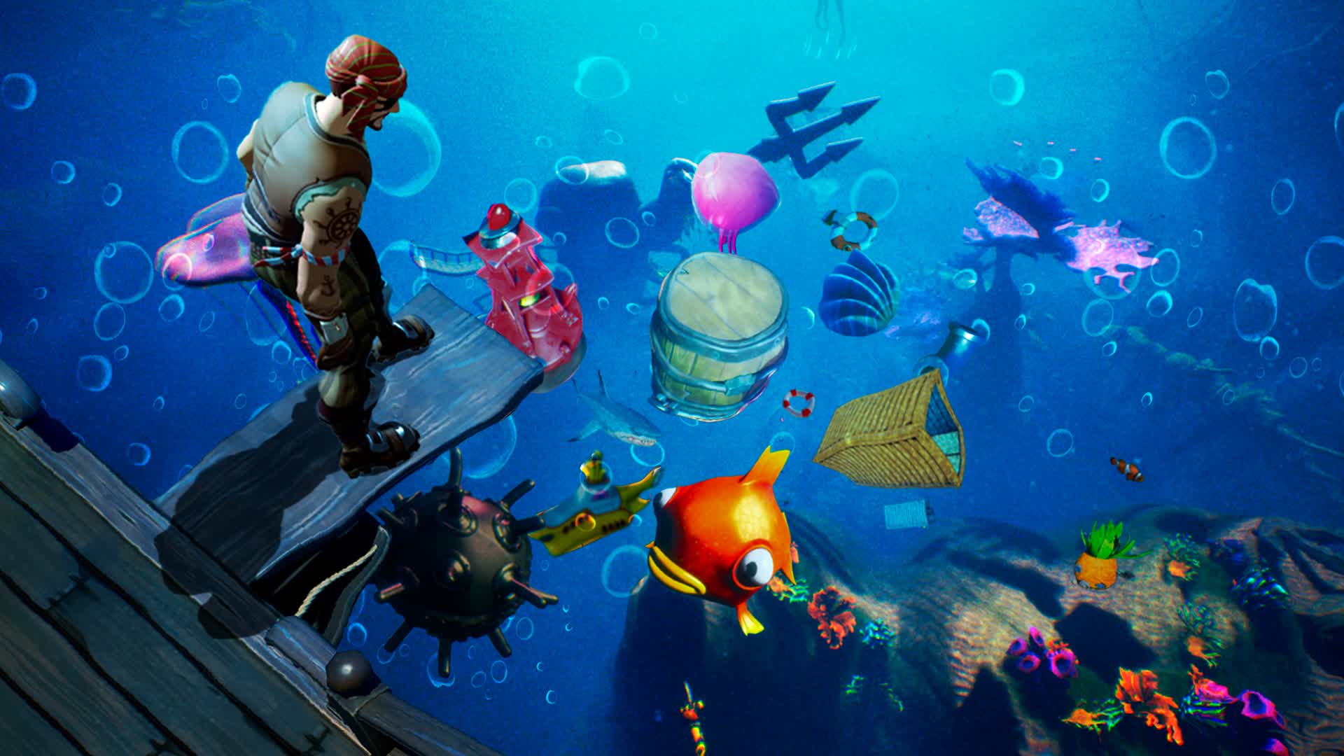 ONLY DOWN UNDERWATER 🌊 8970-7507-3309 by opcreates - Fortnite Creative ...