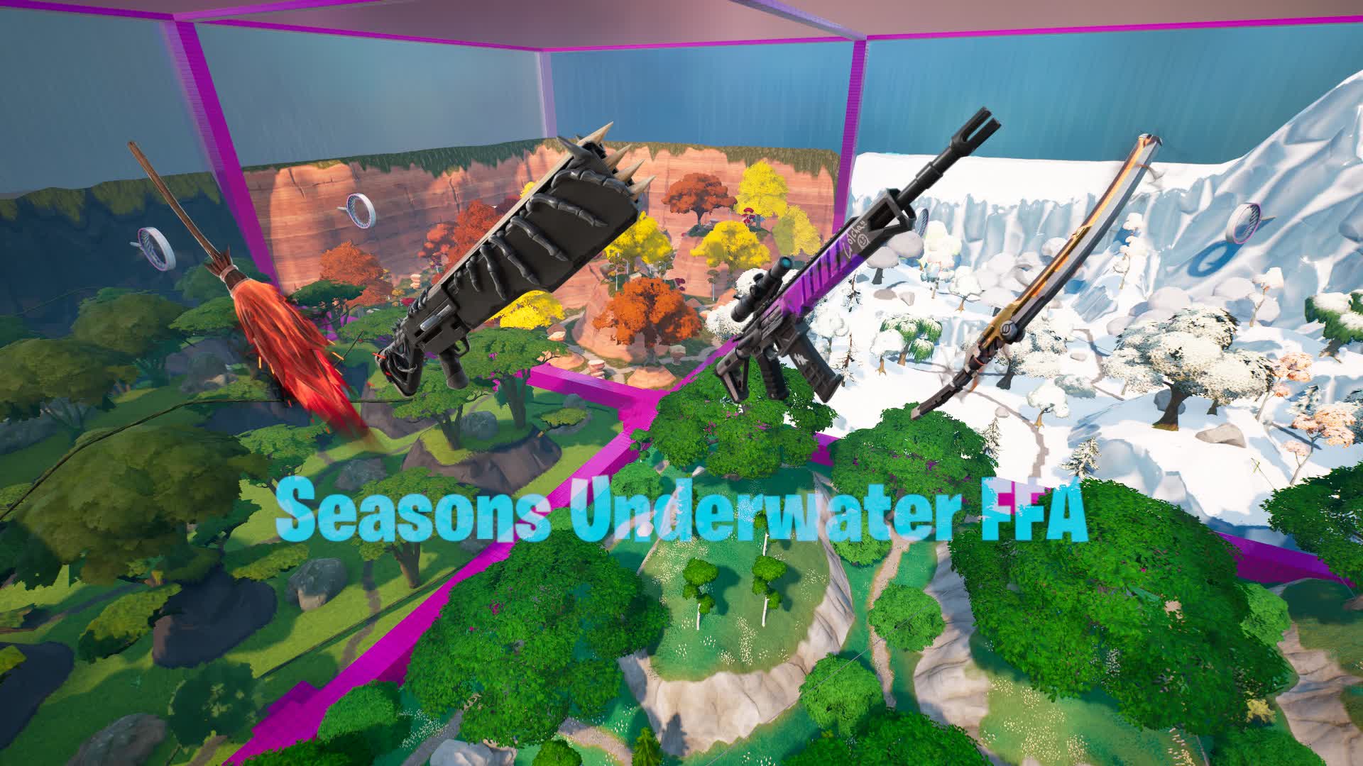Seasons Underwater FFA 3126-1661-0065 by todrs - Fortnite Creative Map ...
