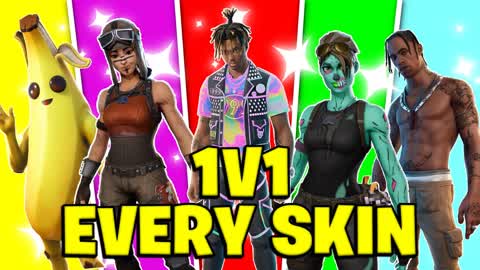 EVERY SKIN 1V1 8264-2678-0958 by bot999 - Fortnite Creative Map Code ...