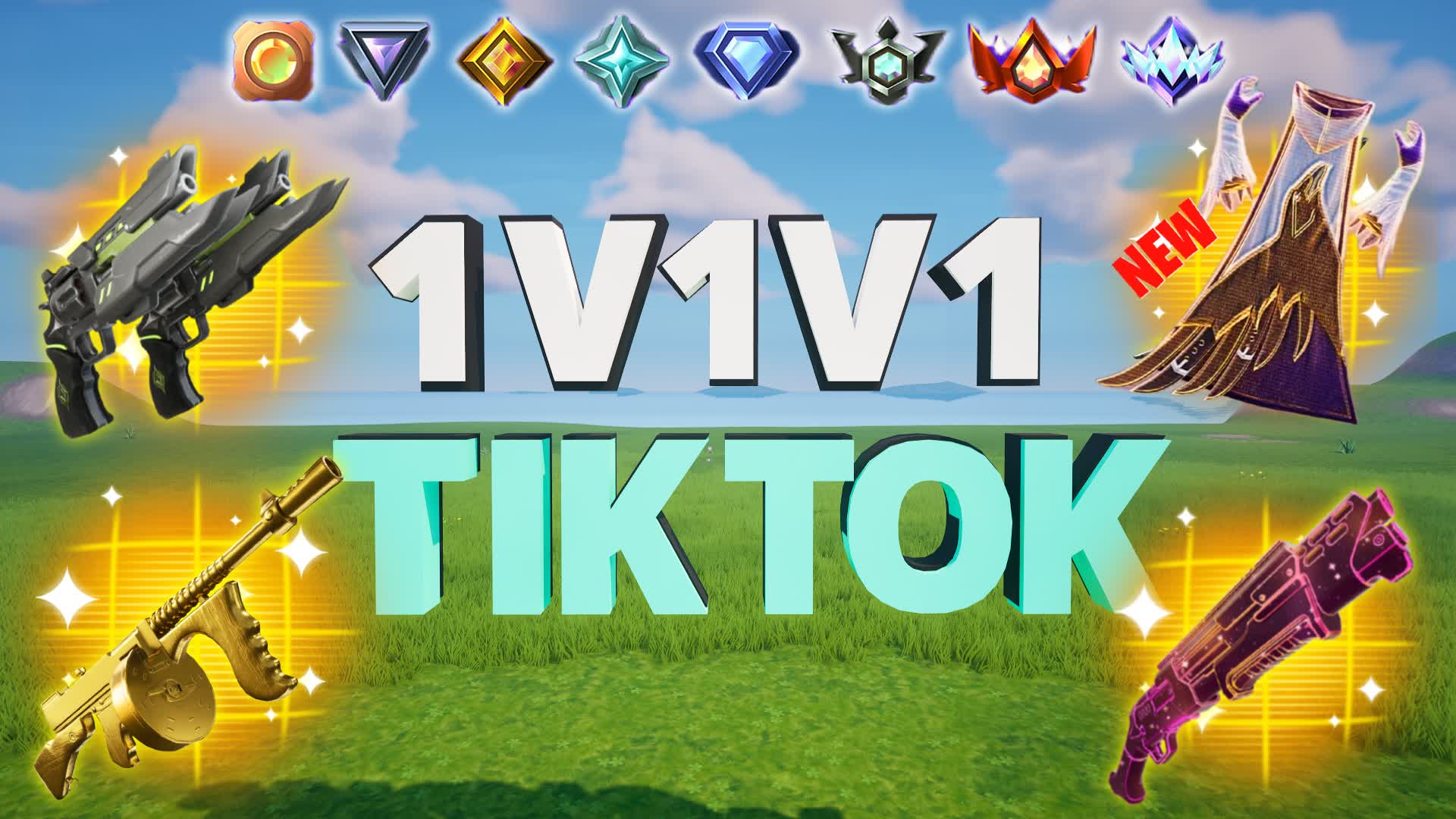 TIKTOK 1v1v1 Realistics 1V1 FREE FOR ALL 4507-5541-1360 by forgeuefn - Fortnite Creative Map ...