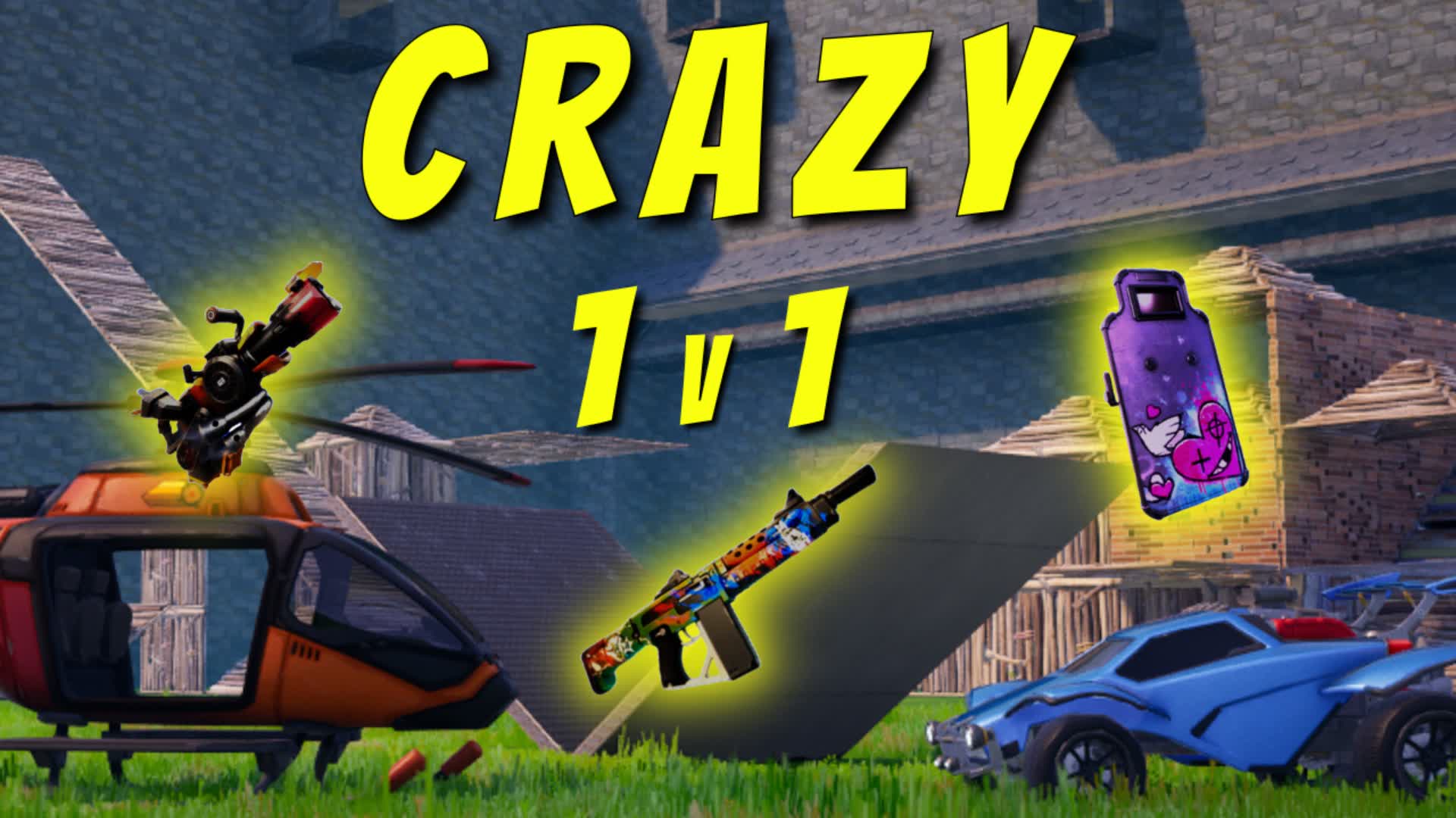 Crazy 1v1 And Every Gun 1733-7752-4981 by boby273 - フォートナイト
