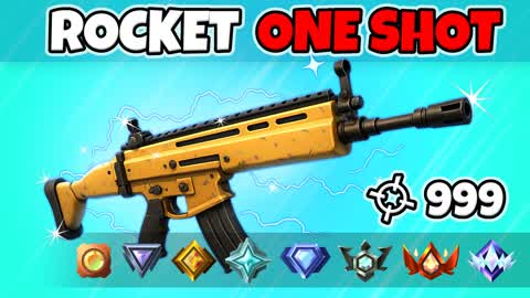 ROCKET 🚀 ONE SHOT 7089-2110-6802 by bojock - Fortnite Creative Map Code ...
