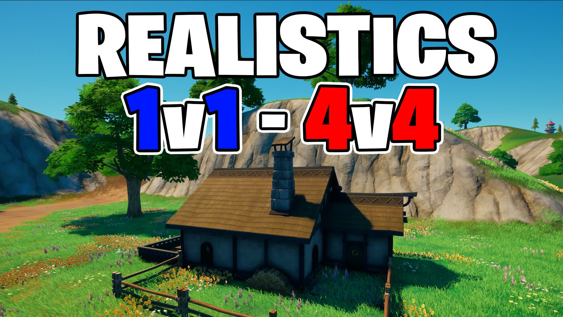 PRO REALISTICS (1v1 to 4v4) 9520-0654-8075 by chap - Fortnite Creative Map Code - Fortnite.GG