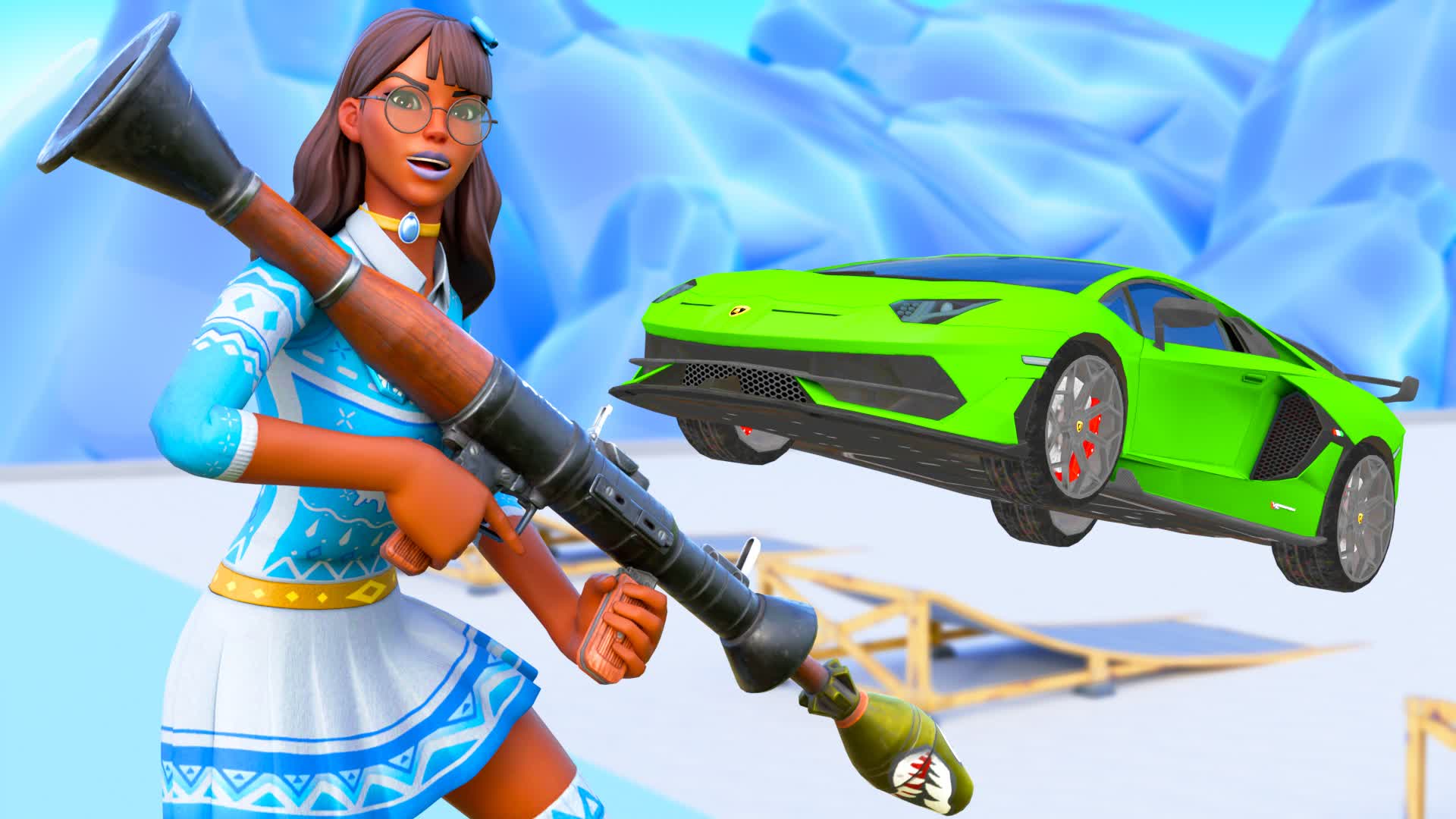 ROCKETS VS CARS 5645-2031-0658 by apfel - Fortnite