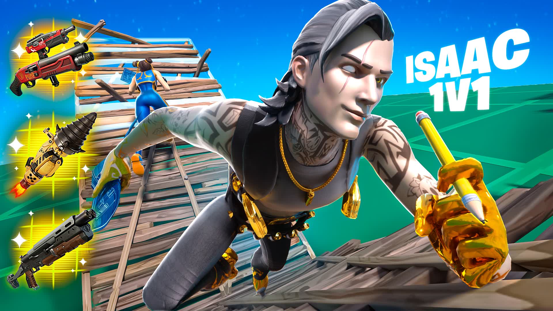 ISAAC 1V1 BUILD FIGHTS📝 [200 PUMP] 0612-9941-3810 by nickyplay115 ...