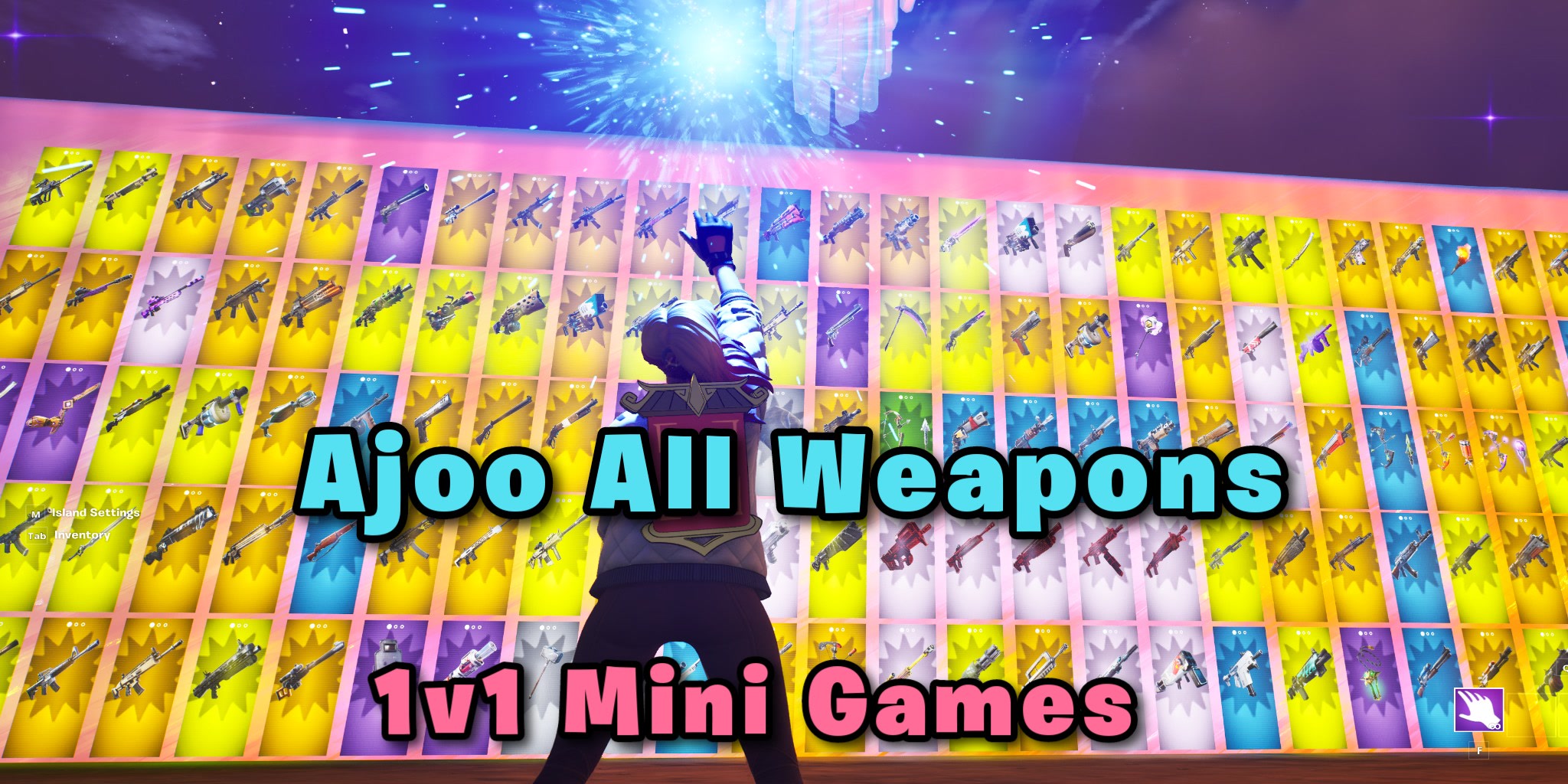 Ajoo All Weapons 1v1 Mini Games 5151-9410-7553 by ajoo - Fortnite ...