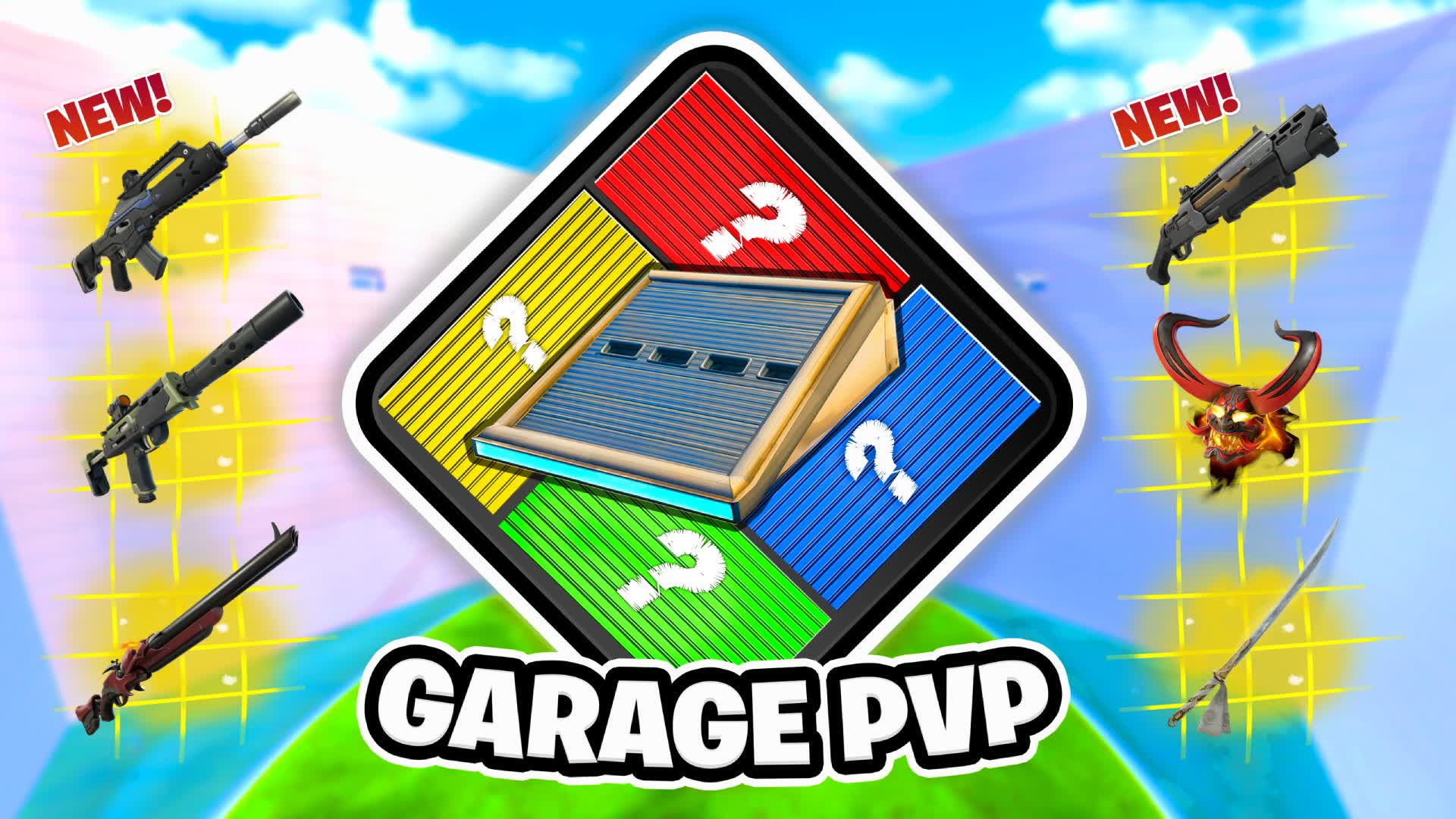 GARAGE PVP - سكرمز الكراجات 2446-5468-5579 by soboi - Fortnite Creative Map Code - Fortnite.GG